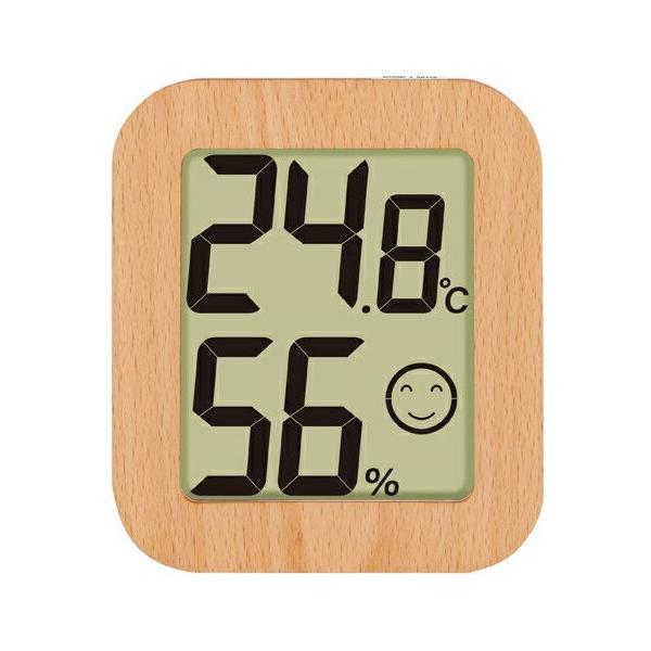 シンワ測定株式会社デジタル温湿度計 環境チェッカー木製 ライトブラウン73234■特長・熱中症、インフルエンザの注意レベルをアイコンと文字でお知らせします。・最高温度・湿度、最低温度・湿度の表示切替ができます。・スタンドで置型、フック穴で壁...