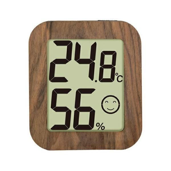 シンワ測定株式会社デジタル温湿度計 環境チェッカー木製 ダークブラウン73235■特長・熱中症、インフルエンザの注意レベルをアイコンと文字でお知らせします。・最高温度・湿度、最低温度・湿度の表示切替ができます。・スタンドで置型、フック穴で壁...