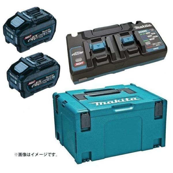 マキタ makitaパワーソースキット XGT6A-72039セット品内容・バッテリ(BL4050F)x2本・2口急速充電器(DC40RB)・マックパック タイプ388381576666