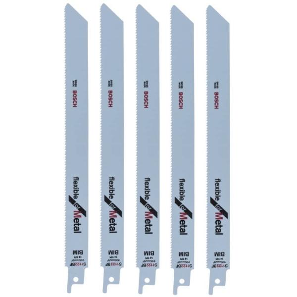 ボッシュ BOSCHセーバーソーブレード 金属用S1122BF注文番号：2608656019■切断材料・軟鋼・非鉄金属 3〜8mm・ステンレス管・チャンネル 10〜175mm