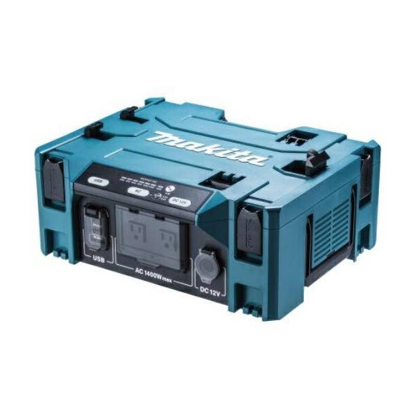 マキタ makita DCACコンバータBAC01※バッテリは別販売品です。88381780179■どこでも使えるパワフルなAC電源別販売品のポータブル電源PDC1200またはPDC01を接続してAC100V出力が可能。パワフルな連続出力1...