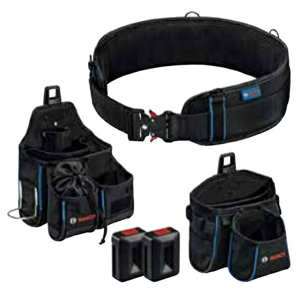ボッシュ BOSCHつながる！ツールバッグシステムベルト108・ポーチセットBelt108KIT■特長・便利なベルト・ポーチ2種のセット！・付属のPROクリックホルダーで、ベルト・ポーチを簡単に着脱！　現場ですぐに使える！■セット内容・ベル...