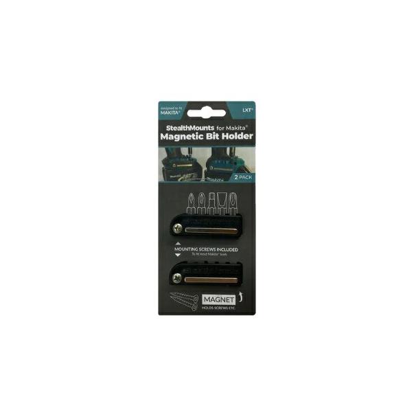 ステルスマウント StealthMountsマグネティックビットホルダー ブラック BH-MK-BLK-2マキタ（Makita）のインパクトドライバーに設置できるマグネット式ビットホルダーです。■特長・最大5つのビットを保持できるように設計...