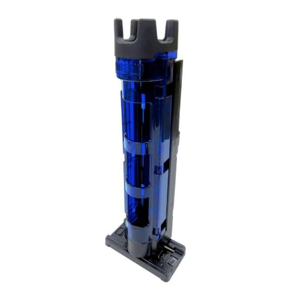 メイホー MEIHO Fishingロッドスタンド　BM-250 Light CBLxBK クリアブルー×ブラックバケットマウスシリーズやVW-2070・VW-2055・VS-7070・VS-7055、サイドポケットBM-120対応ロッドス...