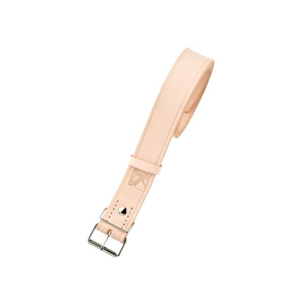 ふくろ倶楽部 FUKURO CLUBTOBI 電工バンド 40mm巾 SBS-02■特長革にこだわるすべての職人たちへ。■仕様材質：ヌメ革サイズ：H40xW1070 mm※天然素材の使用と手作りのため、色柄や形・サイズに多少の差がある場合が...