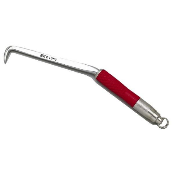 MIKIBXハッカー ロング D・GRIPリング付BX1RD-REグリップカラー：レッド■特長鉄筋を結束線で結束する時に使用する工具です。回転部にボールベアリングを使用しており、スムーズに回転します。■仕様LONG/D・GRIPリング付全長...