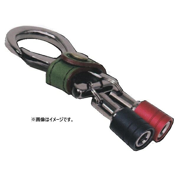 HOOKS カラビナビットホルダー オリーブグリーン CBH-OG高級感のあるビットホルダー■特長・掛けやすい大きなフック・高級感のある磨き仕上げ・際立つ存在感！本革使用■仕様・クイックチャック適合サイズ：6.35mm・6角軸