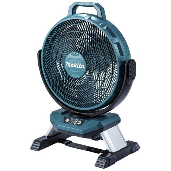 マキタ makita充電式産業扇CF301DZ本体のみです。※バッテリー・充電器は別販売品です。88381749169■静かな運転音騒音値、強モード52dB（A）。設計を見直し、低騒音化を実現（マキタ社比）。■パワフルな風ファンカバーリブを...