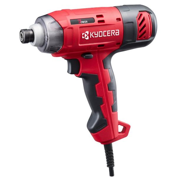 京セラインダストリアルツアーズ株式会社インパクトドライバーCID-1130※ソケットは別販売品です。■特長・最大締付トルク115N・mで強力ネジ締め。・握りやすい細握りグリップと手にフィットするソフトグリップを採用・作業しやすい回転速度を変...