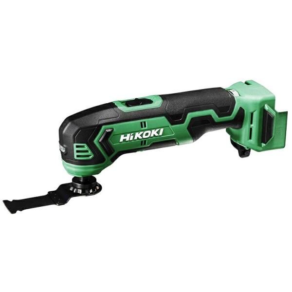 HiKOKI ハイコーキ(旧日立工機)10.8V コードレスマルチツールCV12DA(NN) 本体のみです。※バッテリ・充電器・ケースは別販売品です。■現場で発生するあらゆる作業を1台で先端工具を付け替えることで、面一切断・ポケット切断・剥...