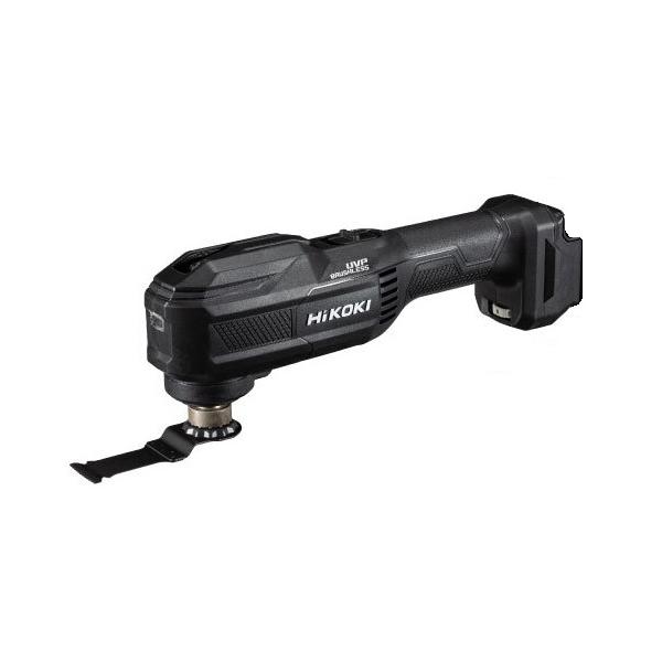 セット品をバラした当店オリジナル商品です。HiKOKI ハイコーキ(旧日立工機)10.8V コードレスマルチツールCV12DB(NNB)　ストロングブラック本体のみです。※バッテリ・充電器・ケースは別販売です。■抜群の使いやすさ！18V同等...