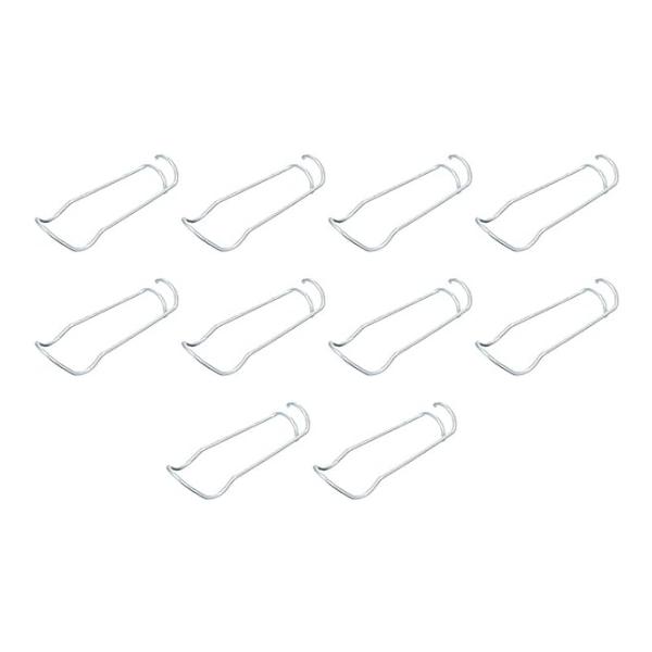 DAIM 第一ビニール菜園クロスバンド 10個入 φ8mm〜φ11mm用■特長・支柱の交差部分の連結に最適です。■仕様・材質：スチール（ユニクロメッキ）・適合支柱サイズ：外径8〜11mm・入数：10