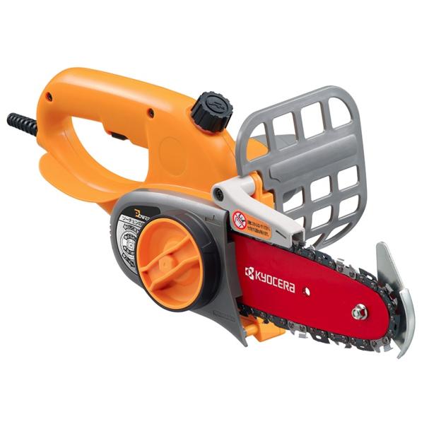 京セラインダストリアルツアーズ株式会社ガーデニングソー GCS-1500有効切断長さ95mmで細い枝の切断に■特長細い枝も切断できる枝キャッチャ装備セーフティガード付工具なしでチェン刃の取付け、取外し、調整が可能自動給油機構■仕様有効切断長...