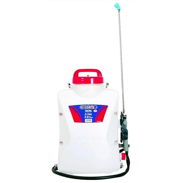 丸山製作所バッテリー動噴GSB100LIメーカーコード353185継足し充電が可能！長寿命 小型で軽量！■特長・軽量10.8Vリチウムイオンバッテリー搭載・手元スイッチ採用・吸水量0.8L/分・圧力0.3MPa・1頭口ノズル付・カバー付除草...