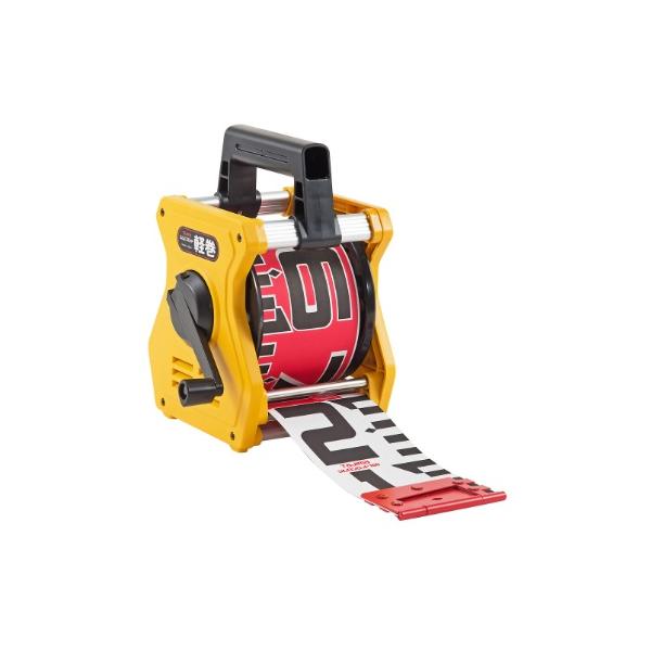 タジマ TAJIMAシムロンロッド軽巻　幅100mm 長さ20m 両面1mアカシロKM10-20K■特長・芯材のガラスクロスは高密度織なので、引っ張りや裂けに強い・写真写りの良い目盛仕様です・つや消しのテープ表面により乱反射しません・テープ...