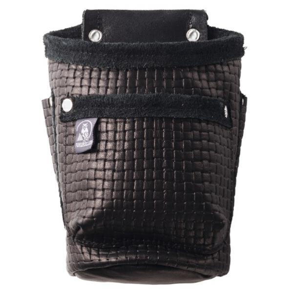 ふくろ倶楽部WEAVE(ウィーブ)シリーズビス袋 （筒型）LEG-312■特長織り成す、強さと存在感。WEAVE【ウィーブ】取り出しやすさ重視。「筒」形■仕様材質：本革サイズ：H180(150)× W100× D30mm※天然素材の使用と手...