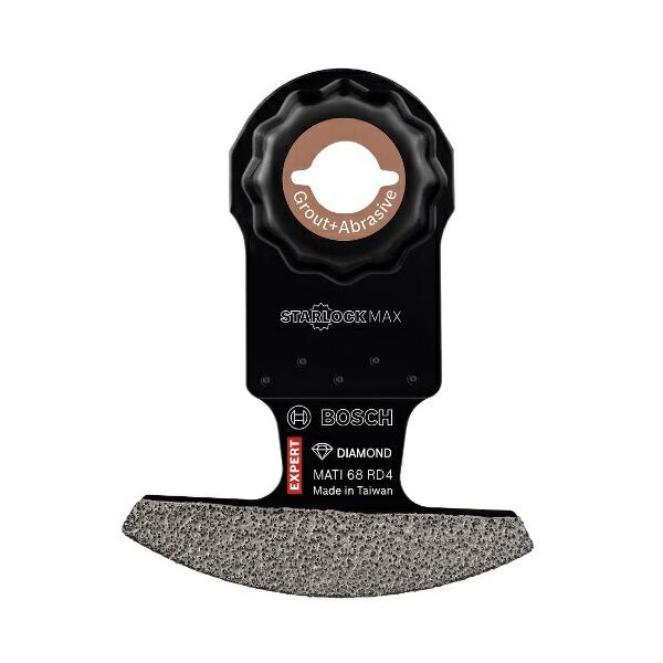ボッシュ BOSCHEXPERTマルチツール用アクセサリー スターロックシステムSTARLOCK MAX 特殊材料・その他MATI68RD4 カットソーブレード2608900036■使用可能機種　ボッシュ、マキタ、京セラ等のスターロックマッ...
