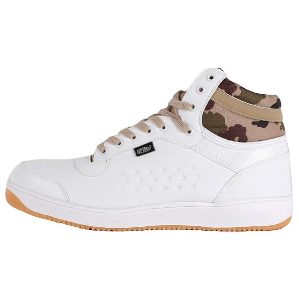 MG5670 WHI カラー ホワイトしっかりホールド衝撃吸収に優れた靴底■足首ホールドクッション■認識性の高い反射材■衝撃吸収アウトソール■グリップ力のゴム底■JIS S級相当鋼先芯・靴幅：EEE・材質：アッパー/合成皮革・ポリエステル　...