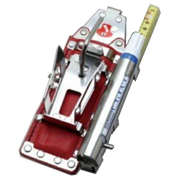 MIKI　ミキSPH収納ケースSPH1T-RE レッド収納:ハッカー・結束線・折尺＋チョーク※この商品はすべて取り寄せになります。　10〜21日程度納期がかかります。ご注意ください。