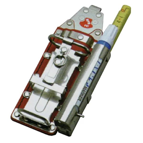 MIKI　ミキSPH収納ケースSPH1U-RE レッド収納:ハッカー・カッター・折尺＋チョーク※この商品はすべて取り寄せになります。　10〜21日程度納期がかかります。ご注意ください。