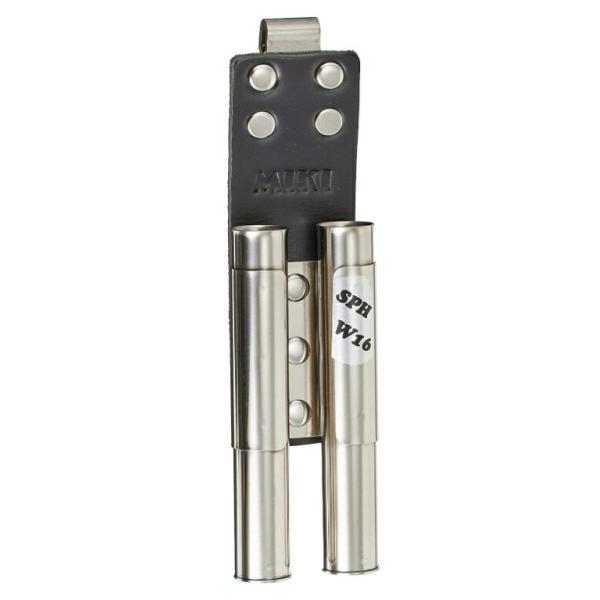 MIKI　ミキSPH収納ケースSPHW16-B ブラック収納:16mmマーカー2連※この商品はすべて取り寄せになります。　10〜21日程度納期がかかります。ご注意ください。