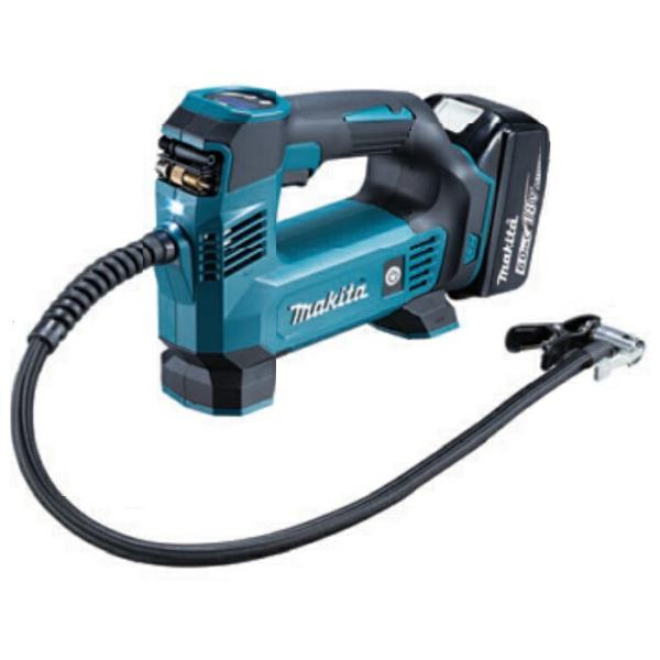 マキタ makita充電式空気入れMP180DRGバッテリBL1860B・充電器DC18RF・ケース付[実用充電 約27分　フル充電 約40分]ラクラク空気入れ長時間使用が可能な18V仕様登場■吐出量が約20%※アップした18V仕様。作業ス...