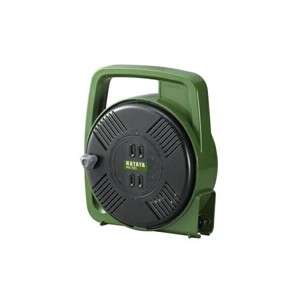 ハタヤ HATAYAホームリールシリーズマックリール(MACREEL)MS-8-OGオリーブグリーン■商品説明・ライフスタイルに合わせた3カラー※販売はタイトルの商品です。・電線を巻き取れるボックスタイプ・見た目もスッキリ！・電線の溶解・発...