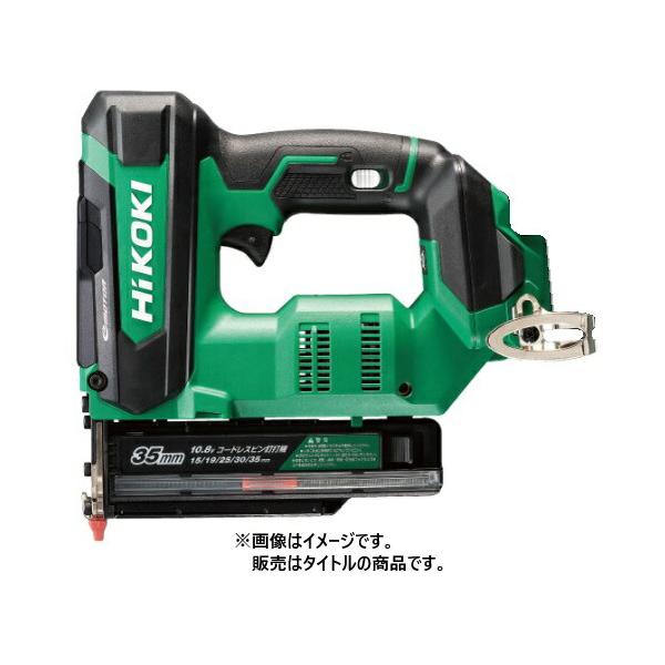 セット品をバラした商品です。付属品などは通常の(NP1235DA(NNK))商品と同じです。HiKOKI ハイコーキ(旧日立工機)36V(マルチボルト)コードレスピン釘打機NP1235DA(NNK) 本体+ケース付※バッテリ・充電器は別販売...