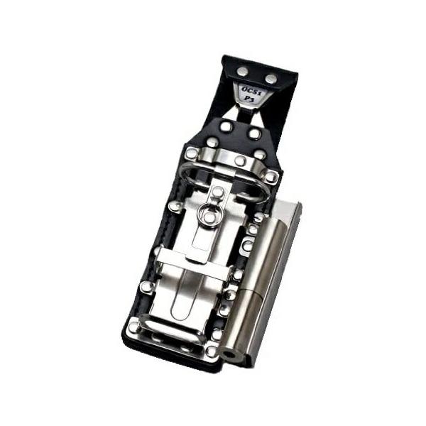 MIKIMIKIのOCSツールホルダーシリーズOCS収納ケースOCS1P3-Bブラック ■仕様ハッカー、カッター、折尺、16mm用マーカー4連※この商品はすべて取り寄せになります。　10〜21日程度納期がかかります。ご注意ください。