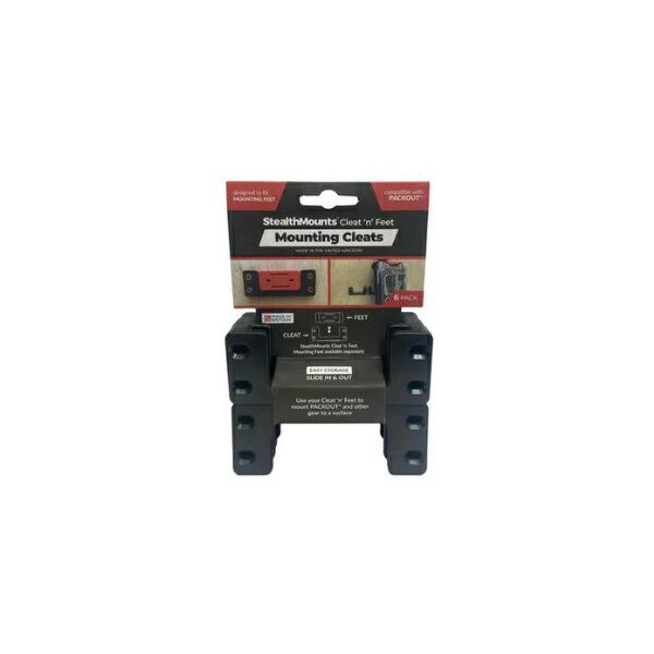 ステルスマウント StealthMountsマウンティングクリート ブラックOM-CL-BLK-6■特長・ミルウォーキー（Milwaukee）製のパックアウトシステムを壁掛け仕様にするためのアタッチメントです。・Milwaukee純正のマウ...