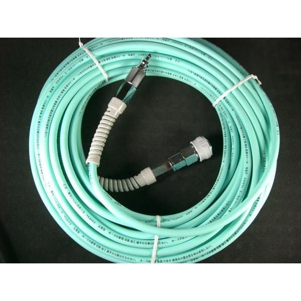 当店オリジナル　高圧エアーホース　サイズ内径4.8mm外径9.0mm　10m　15m　20m 30m　4種類使用圧は0〜2.94Mpa高圧対応このホースは当店の特別注文でメーカーに作成させました。出来るだけコストを下げる為に、専用袋などを使...