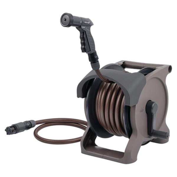 タカギ TAKAGIオーロラBASE PLUS 20m R1220BRA■商品説明・ねじれに強いツイスターホースを採用した散水ホースリールです。・散水ノズルは手元で止水と通水がワンクリックで操作できます。・水形はキリ・ジョロ・ストレート・シ...