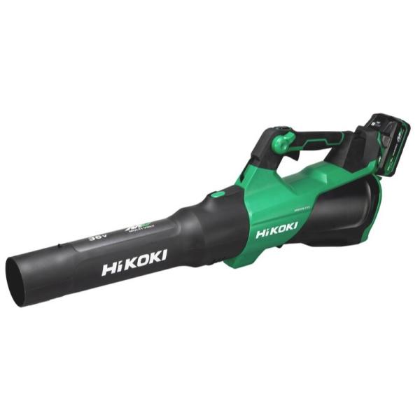 HiKOKI ハイコーキ (日立 HITACHI)マルチボルト(36V)コードレスブロワRB36DC(2WPZ)マルチボルト蓄電池(BSL36B18X)x2個+充電器(UC18YDL2)付■パワー＆コントロール機能で作業がはかどる。■大風量...