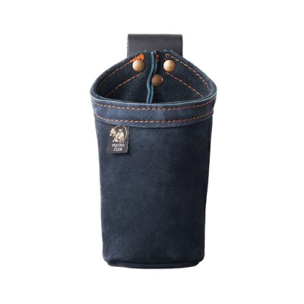 ふくろ倶楽部革シリーズ 朱雀ヌバック墨つぼホルダー「INDIGO」SZN-121NV朱雀ヌバック墨つぼホルダー新色インディゴ■仕様サイズ：H170× W80× D95mm※天然素材の使用と手作りのため、色柄や形・サイズに多少の差がある場合が...
