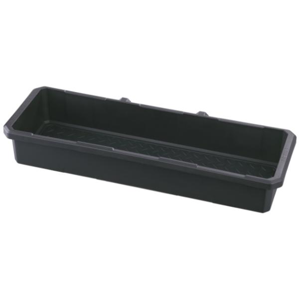 タジマ TAJIMAセフツールボックス インナートレイL品番流通コード：TB-TBOXITL■特長・電動工具の40Vバッテリーがしっかり収まる大型トレイ・セフフック付なのでボックス外側や台車背面のセフプレートに取付け可能です■仕様・外寸：H...