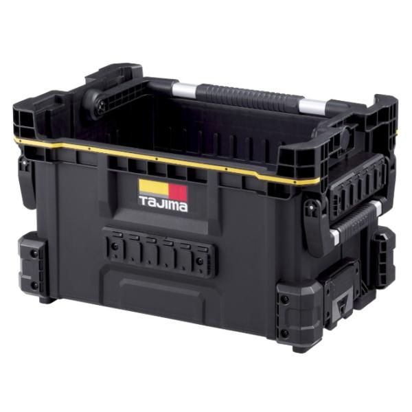 タジマ TAJIMAセフツールバスケットS ハンドル付品番流通コード：TB-TBSKSH■特長・標準サイズより高さを約30％カットしたSサイズ・持ち運びや車への積み込みなど取り回しがしやすいコンパクトサイズ・内側・外側にセフホルダー機能（3...