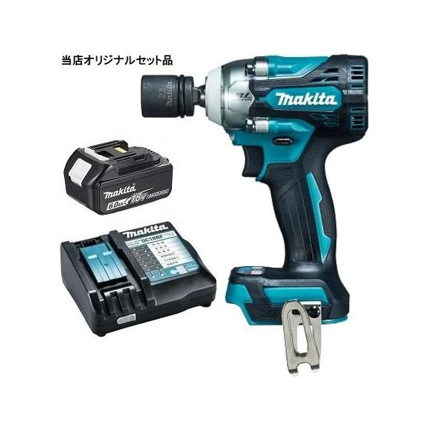 電池・充電器はその他機種のセット商品をバラシた商品です。説明書・外箱・ケースは付属しません。マキタ makita充電式インパクトレンチTW300DバッテリBL1860B(1個)+充電器DC18RF付当店オリジナルセット品※ケースは付属しませ...
