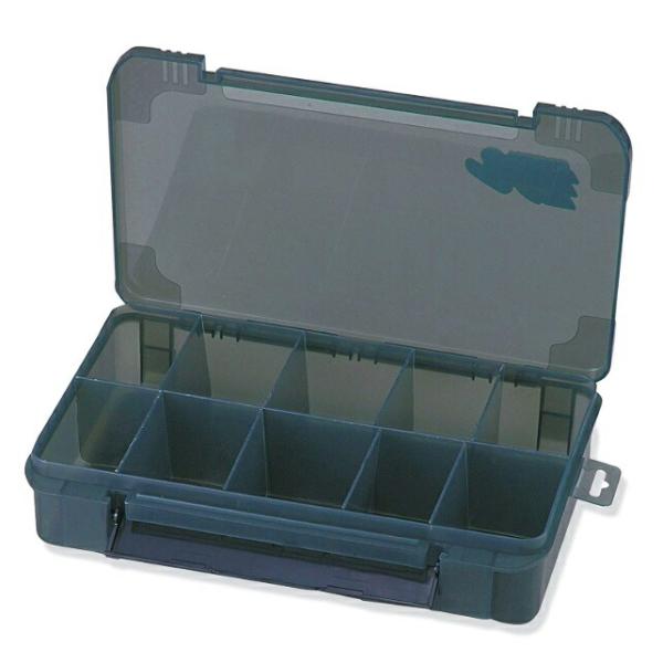 メイホー MEIHOツールケース  VS-3043NDD※販売はタイトルの商品です。ワームをパックごと収納できる。40cmバッカンサイズ。■DATA・サイズ　356x230x82mm・素材　本体：ポリプロピレン　　　　止具：ABS・備考　ワ...