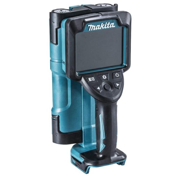マキタ makita充電式ウォールディテクタ※販売はタイトルの商品です。コンクリート等に埋設された金属、通電線、樹脂管を高感度・大型レーダーアンテナで壁内深くまで高精度探知■最大探知深さ180mmDRYコンクリート鉄筋φ10mm以上(最小探...
