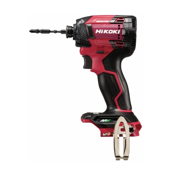 セット品をバラした商品です。付属品などは通常の(本体のみ)商品と同じです。カラープレートは別途販売しております。同時にご購入いただけば同封いたします。HiKOKI ハイコーキ(旧日立工機)マルチボルト(36V)コードレスインパクトドライバW...
