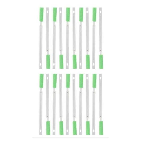 あらゆるお掃除や水筒キャップの隙間掃除またエアコンのローラー楽器の隙間埃 加湿器や扇風機の裏側などこれまで見て見ぬふりをしていたところのお掃除が簡単にできますサッと拭いて水洗いで経済的で反対側へらで水道蛇口周りの頑固な汚れも削り取れます。エ...