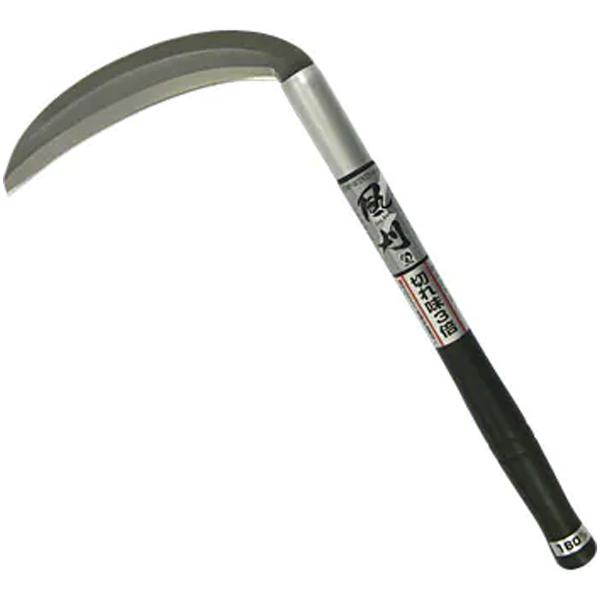 ●スーパークロマックス鋼で切れ味が持続し永切れします。●水に濡れても錆びにくい。●薄鎌なので、柔らかい草に適しています。●サイズ(WxDxH)：210ｘ500ｘ28mm●重量：250g●刃渡り：210ｍｍ※画像は参考画像です。