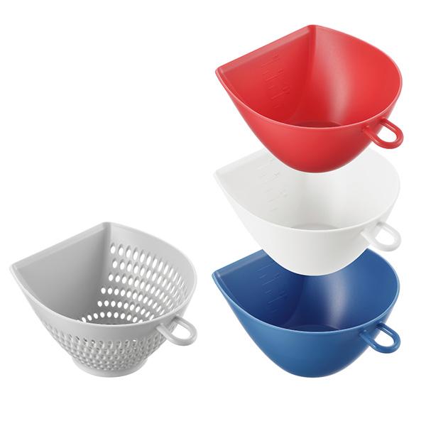 ■サイズ：120×140×62mm(ボウル1個のサイズ)■容量：400ml(ボウル)■材質：ポリプロピレン(耐熱温度140℃／耐冷温度