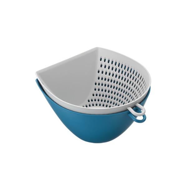 ■サイズ(重ねた状態)：165×182×97mm■材質：ポリプロピレン(耐熱温度140℃／耐冷温度−20℃)■容量：1.1L(ボウル)