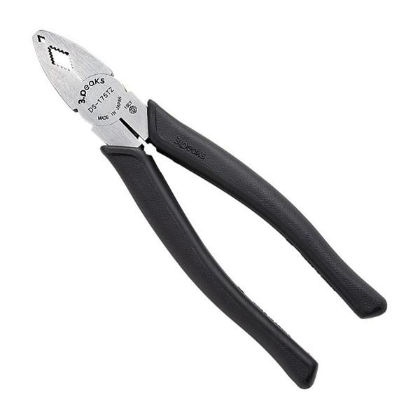 ■呼び寸法：175mm■使用範囲：トラスねじ…M2〜M4　　　　　　　　 なべねじ…M1.6〜M6■硬さ（HRC）：50〜58（くわえ部）