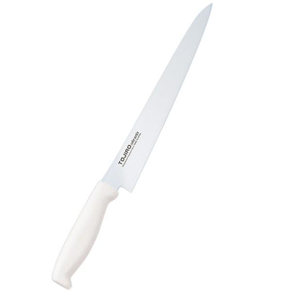 サビに強い・欠けにくい、プロの厳しい要求に応えます！【製品特長】●刀身には手術用メスにも使用されるモリブデンバナジウム鋼を採用し、切れ味に持続性にも優れます。サビに強い・欠けにくい等プロの厳しい要求に応えます。●ハンドルはエラストマー樹脂製...