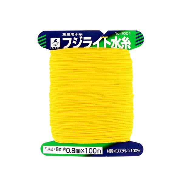 手軽に使えるカード巻水糸です。透明フィルムで包装しています。材質.糸：ポリエチレン■本体サイズ：102×87×22mm■重量：31g■梱包サイズ：102×87×22mm■梱包重量：32g