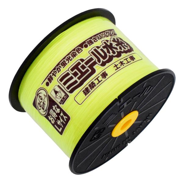クルクル回る軸付きリールでスムーズな糸張り作業ができます。視認性の高い蛍光色です。長時間垂れにくい水糸専用ナイロンです。蛍光１８色材質.糸：ナイロン■本体サイズ：63×92×92mm■重量：204g■梱包サイズ：63×92×92mm■梱包重...