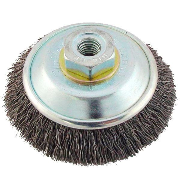 ■サイズ：直径85×線径0.3mm　■線径：0.3mm■M10ピッチ：1.5■重量：191g■材質：鋼線■許容回転数：13.000min-1（rpm)