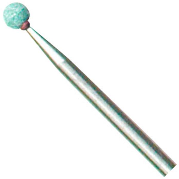 ■サイズ：直径3×長さ3mm■軸径：2.34mm■材質：CG材■粒度：#120■形状：球型■許容最大回転数：70.000min-1（rpm)